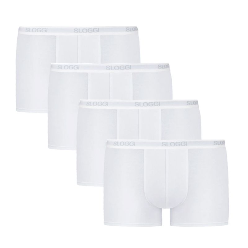 Sloggi men Basic boxershort wit 2-pack
