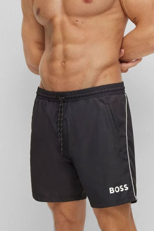 Hugo Boss zwemshort heren Starfish zwart