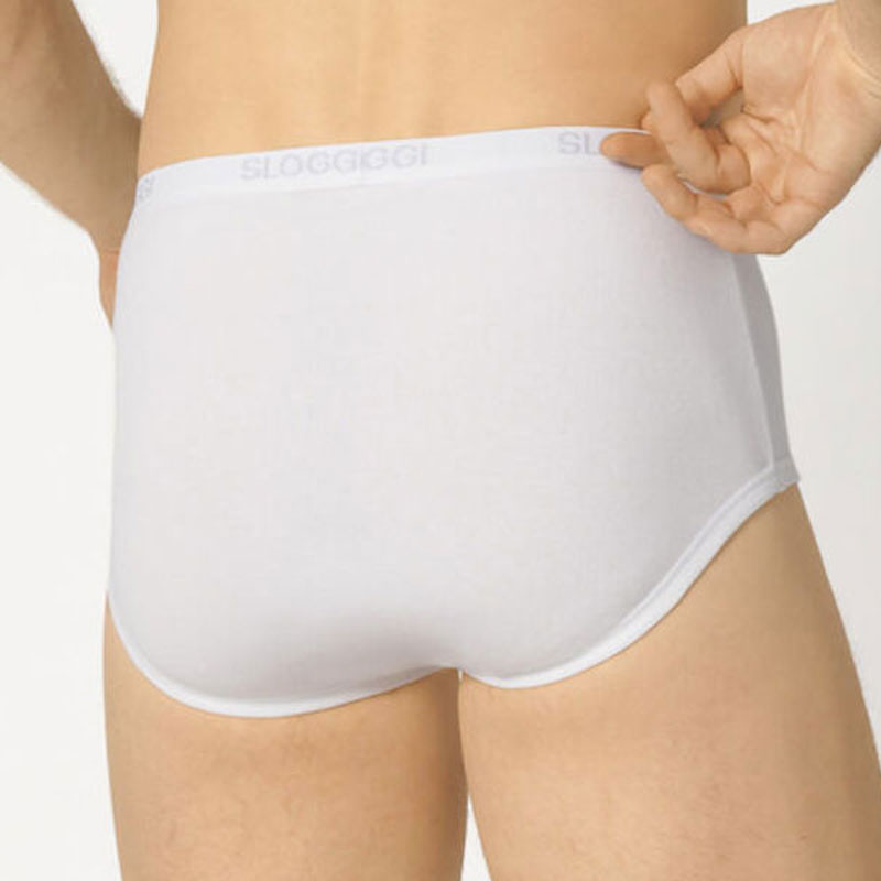 Sloggi Basic maxi slip wit met gulp